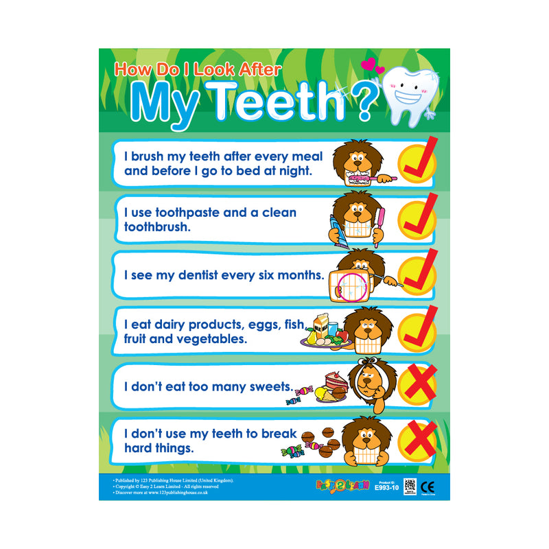 Healthy Habits Chart – Fun & Visual Learning for Kids