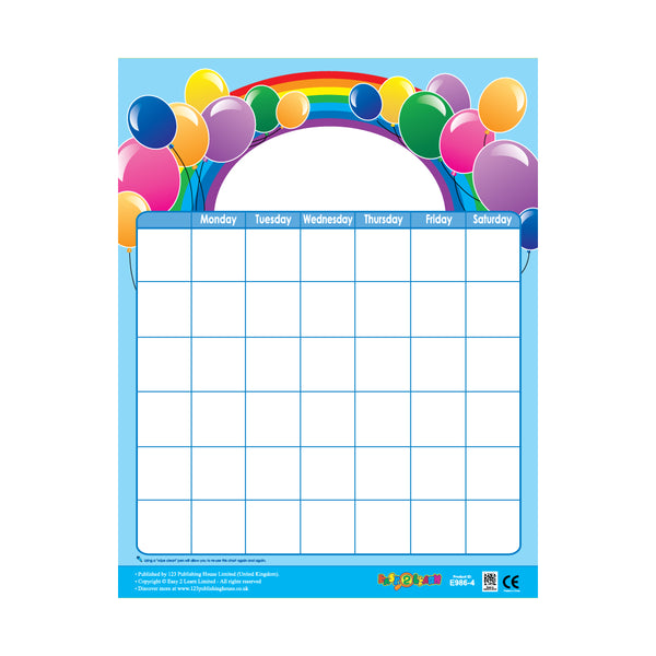 English Chart for Class 6 – Fun, Durable & Educational